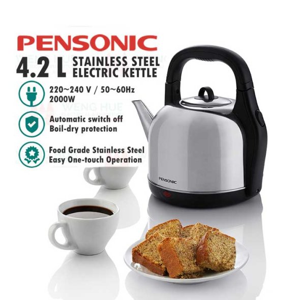 Buy Pensonic Electric Kettle 4.2L - PAK-5002 | eRomman