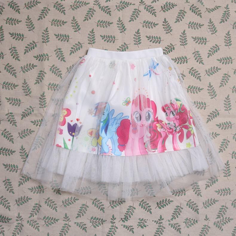Buy Girl My Little Pony Mesh Skirt 3-8Y -5 Sizes (3 Designs) | eRomman