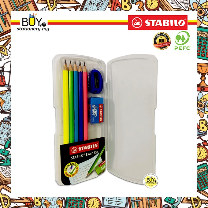 Buy Buystationery Stabilo Exam Grade 2B Writing Kit Online | eRomman