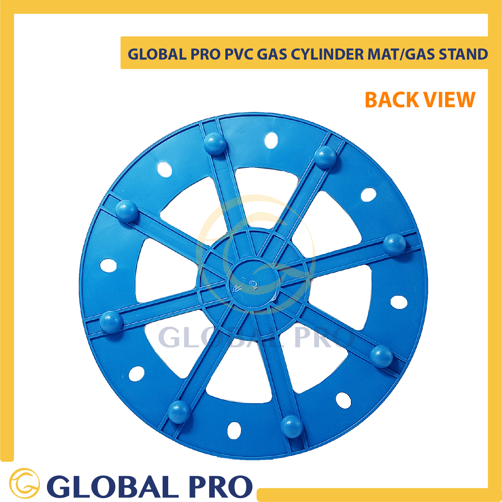 Buy Globalproofficial Global Pro PVC Gas Cylinder Protector Mat/Gas ...