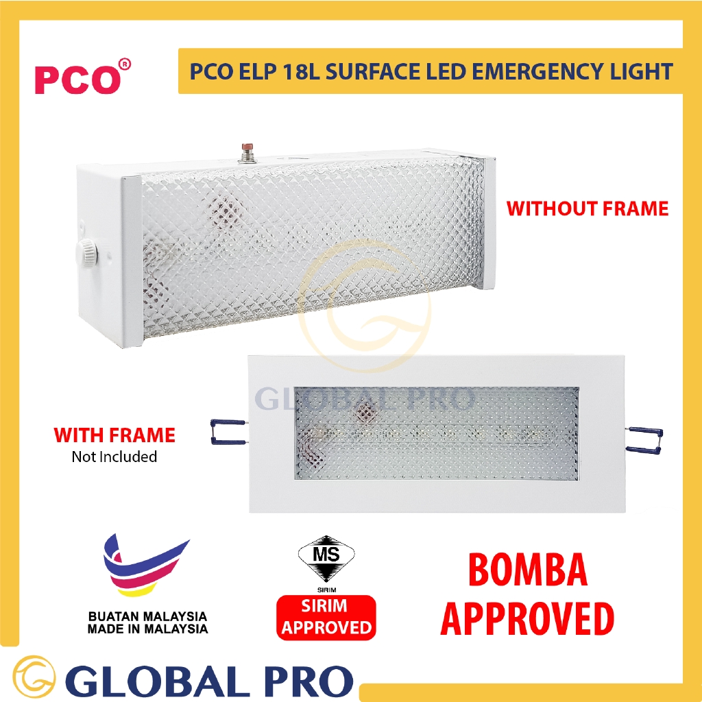 Buy PCO Lighting Recessed Type LED Emergency Light | eRomman