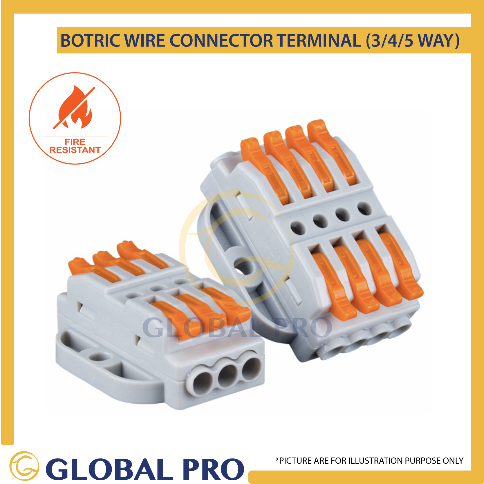 Buy Globalproofficial [1pc] Botric 2 Conduct Lever Nut Connector Clip ...