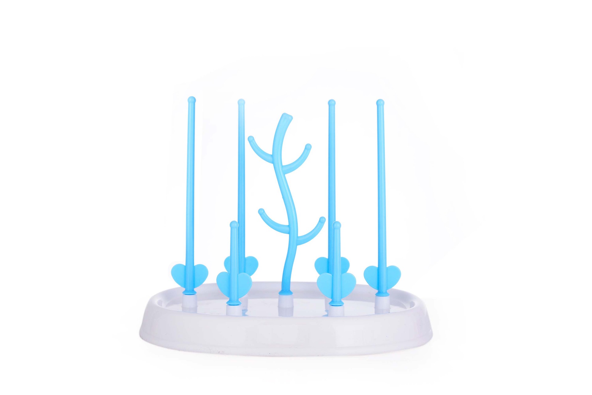 Buy Milk Bottle Drying Rack Simple Dimple (Blue/White) | eRomman