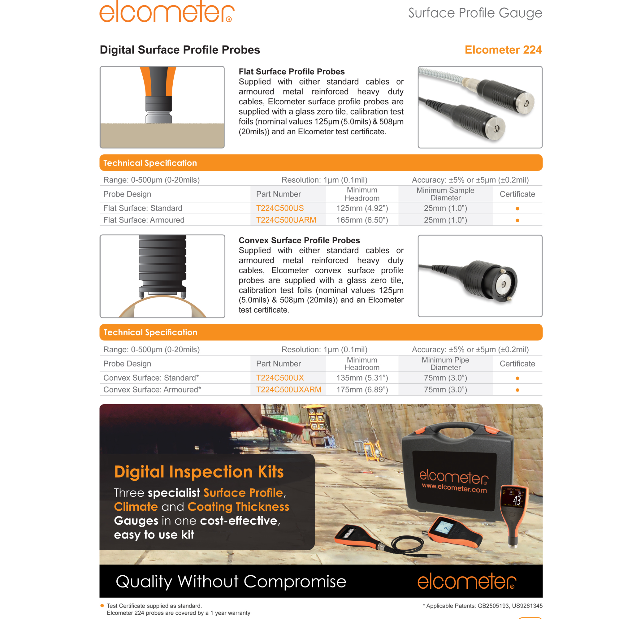 Home & Living :: DIY :: Hand Tools :: Elcometer E224C-TI Model T 224 ...