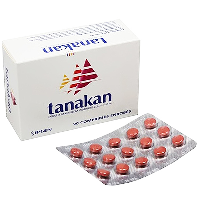 Buy Tanakan 40mg (90 Tablets) | eRomman