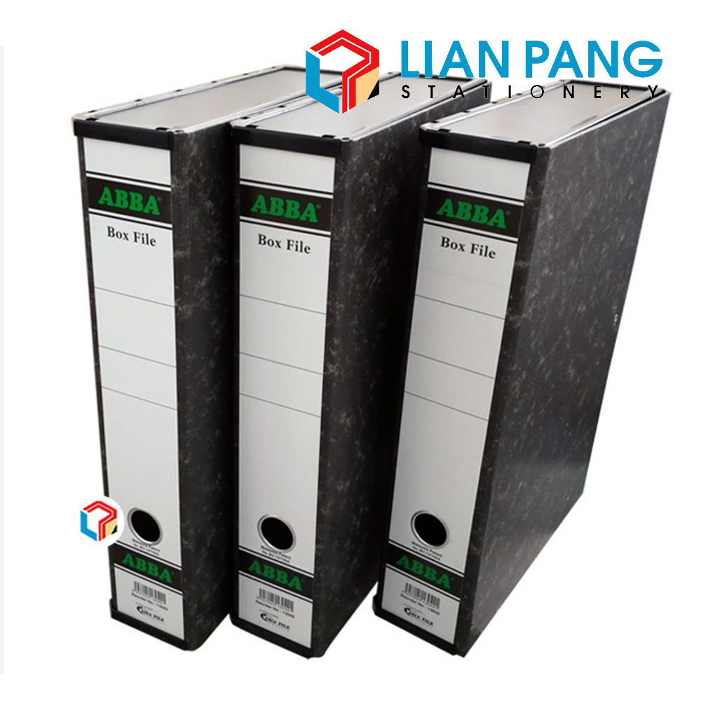 Buy Lpstationery ABBA Box File Arch Box File Size F4 3'' Inch | eRomman