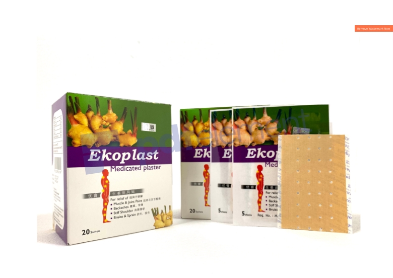 Buy Ginger Medicated Plaster for Relief Muscle & Joint | eRomman