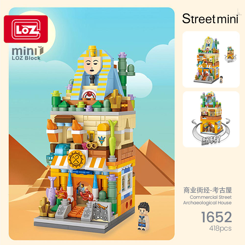 Buy LOZ MINI Brick Archaeological House Building Blocks | eRomman