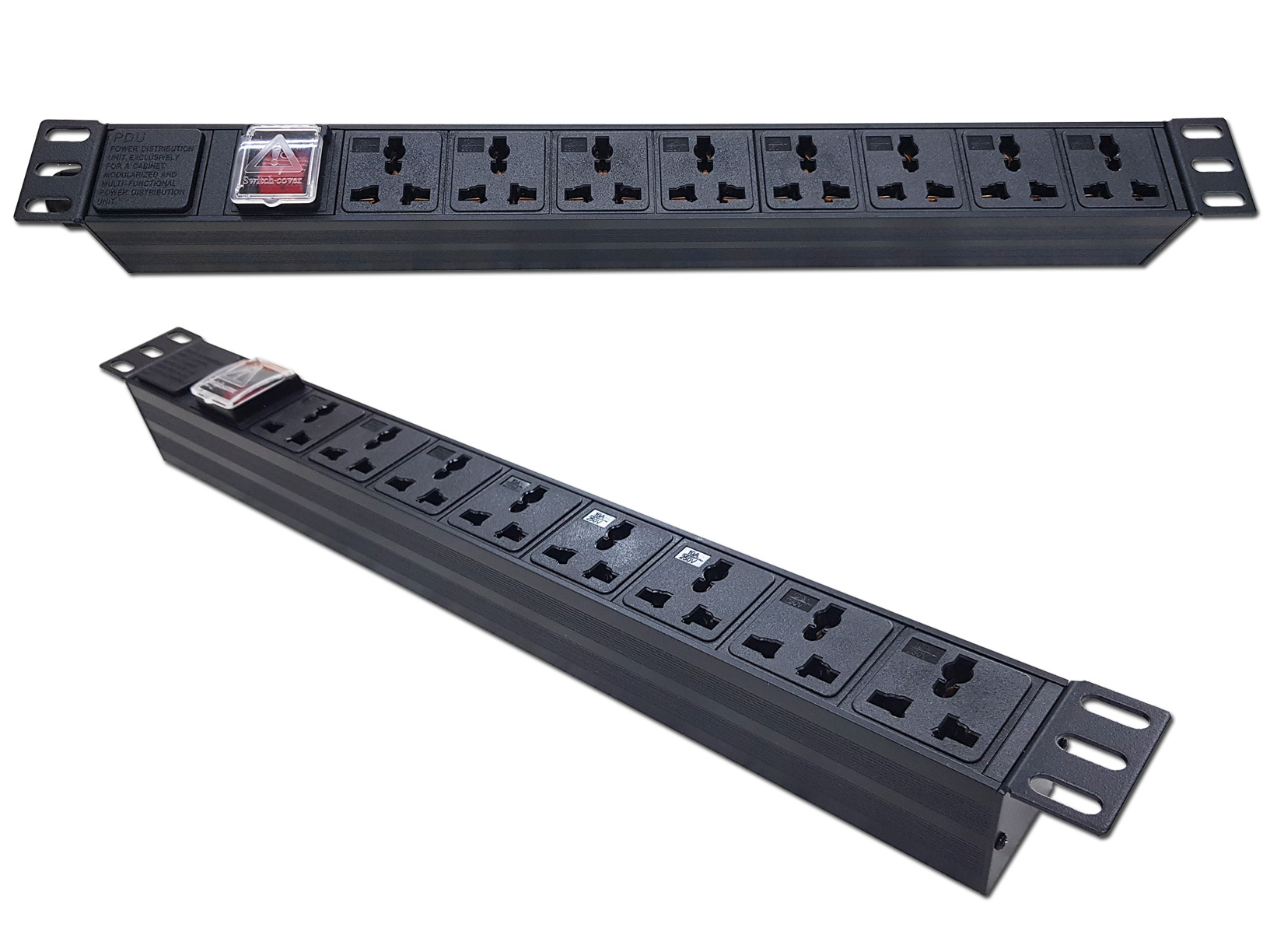 Buy Switch2com 8 Output Universal Socket Power Distribution Unit Uk Type For Rackmount Server