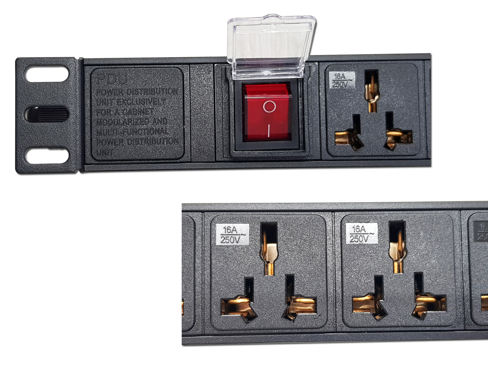 Buy Switch2com 8 Output Universal Socket Power Distribution Unit Uk Type For Rackmount Server