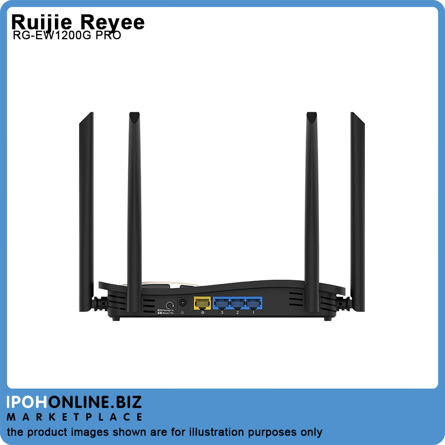 Buy Ipohonline Ruijie Reyee RG-EW1200G PRO AC1300 1300M Dual-band ...
