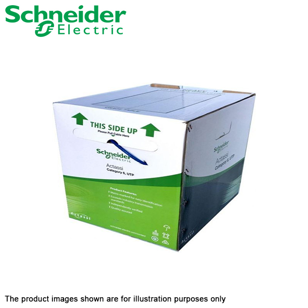 Buy Ipohonline Schneider Actassi Cat6 4pr 23AWG UTP LAN Cable 305m Blue ...