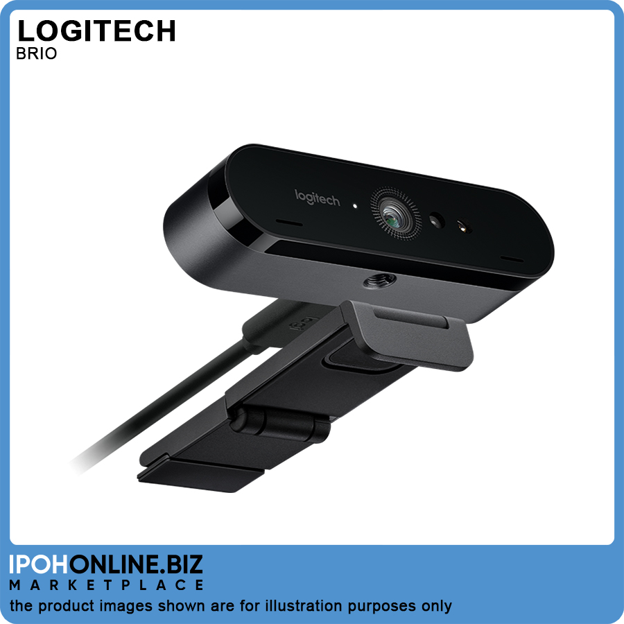 Buy Ipohonline Logitech BRIO ULTRA HD PRO BUSINESS WEBCAM Premium 4K ...