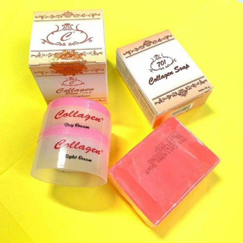 Buy 701 Collagen Soap CPVE Set 3 in 1 | eRomman