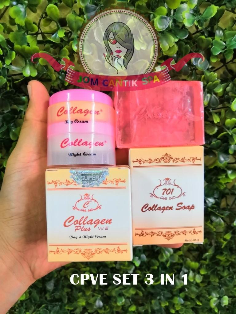 Buy 701 Collagen Soap CPVE Set 3 in 1 | eRomman