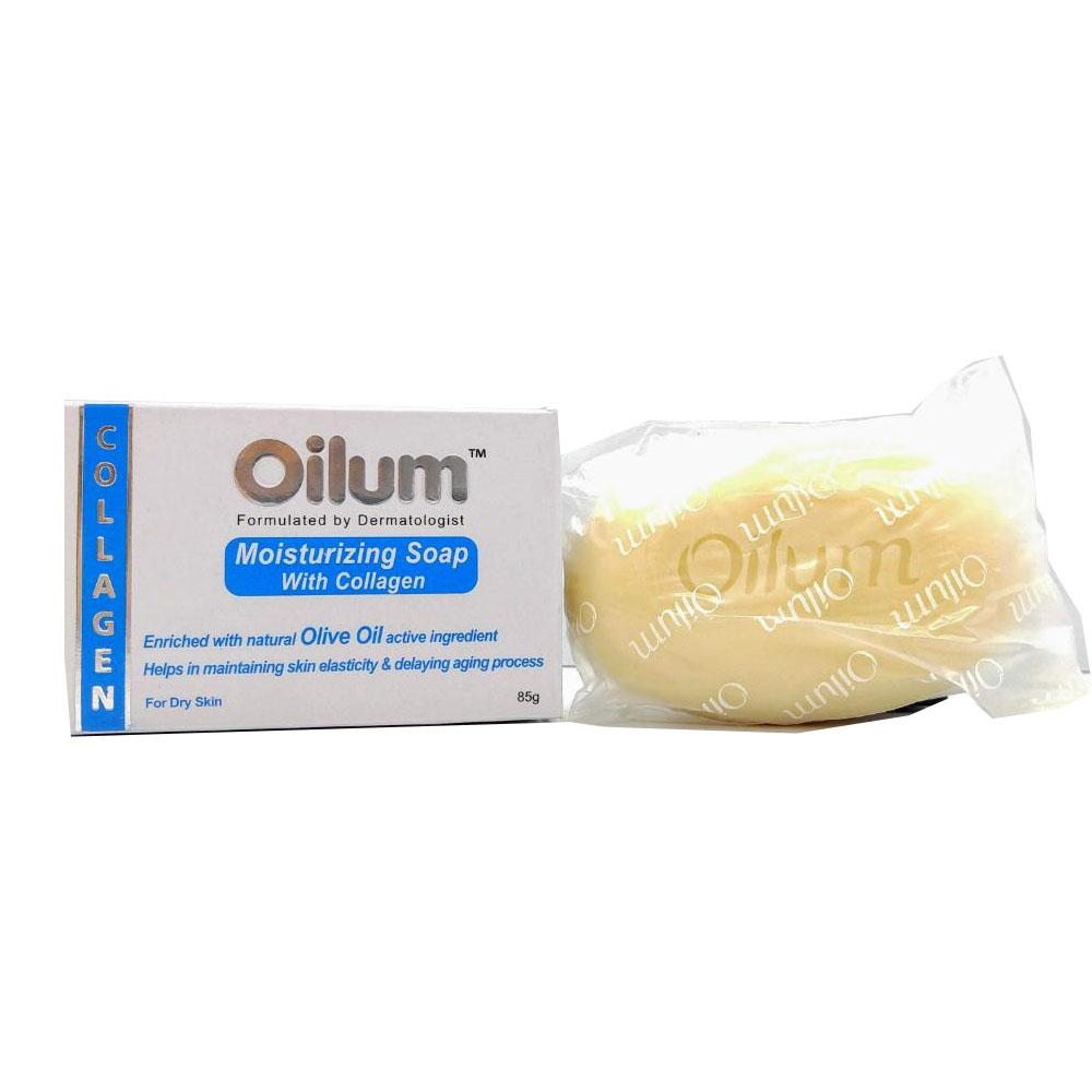 Buy Bigcaremart Oilum Moisturizing Soap With Collagen 85g X 5 pieces ...