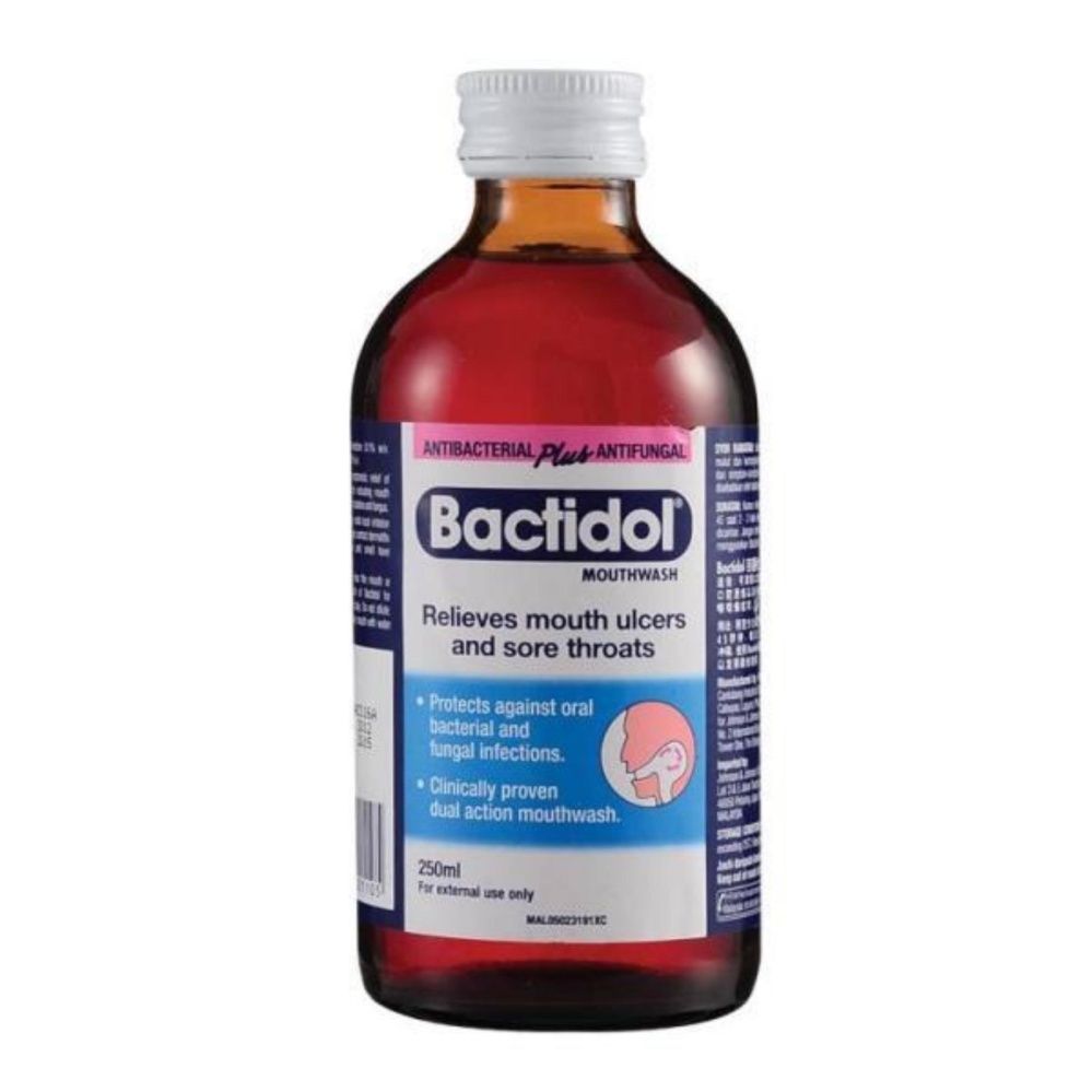 Buy Bigcaremart BACTIDOL ANTIBACTERIAL MOUTHWASH 250ml online | eRomman
