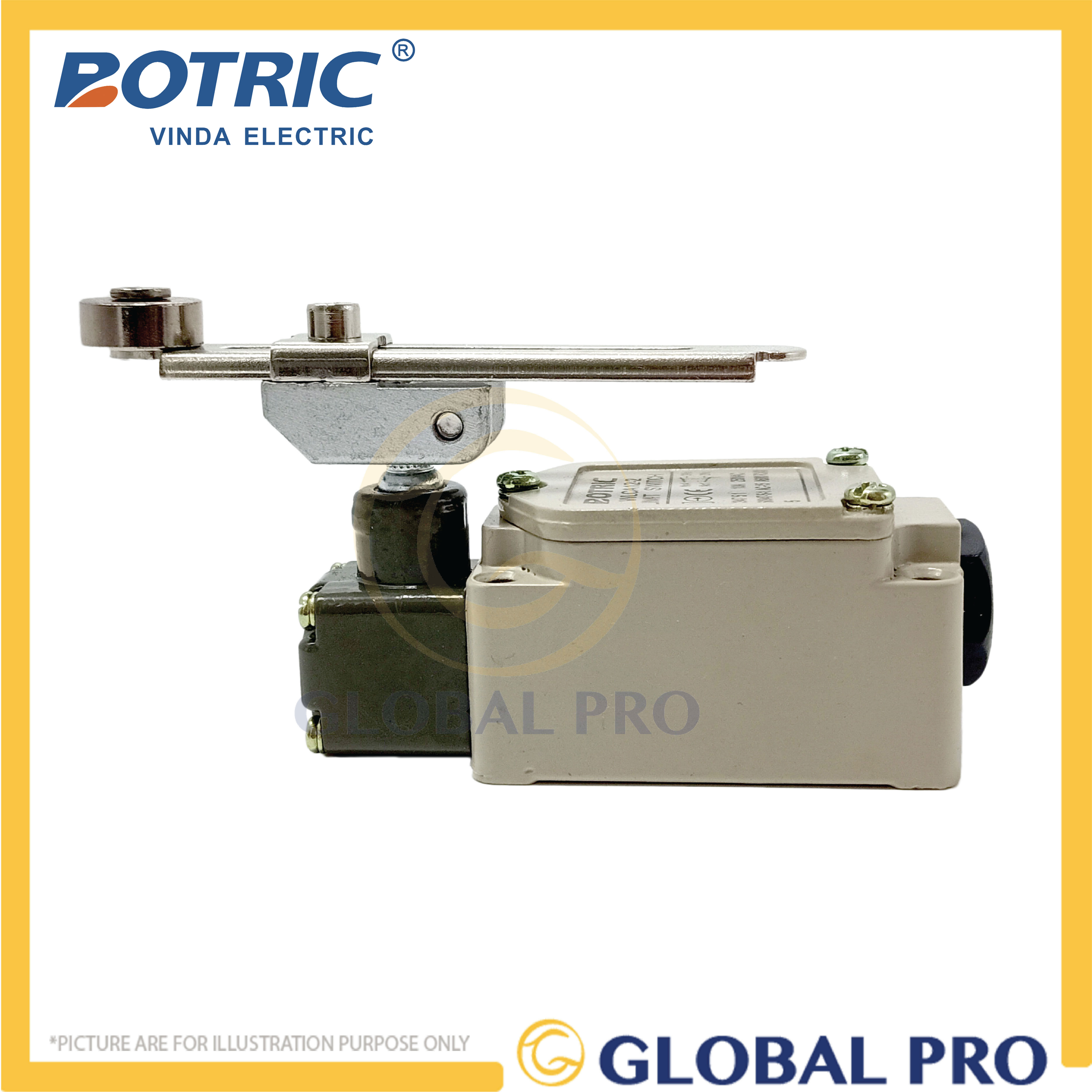 Buy Globalproofficial BOTRIC WLCA12-2 7208 Limit Switch 10A 250VAC IP65 ...