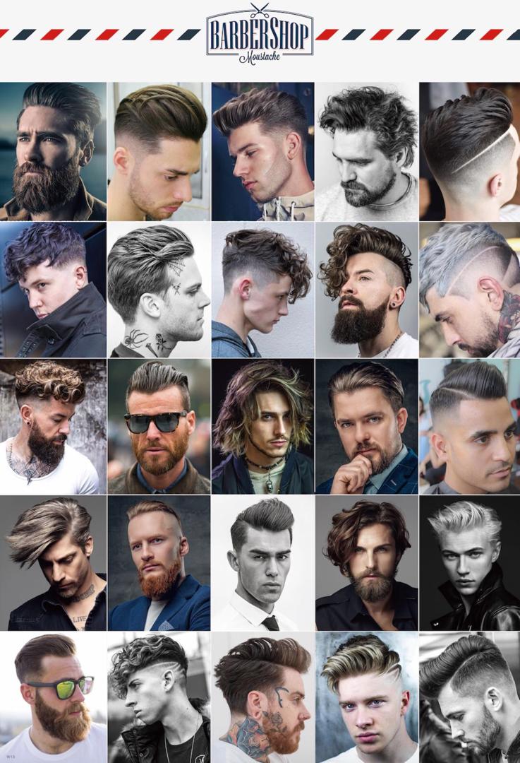 Haircut Styles For Men Poster
