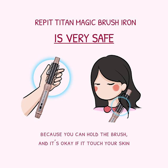 Buy Repit Titan Heat Brush Iron online | eRomman