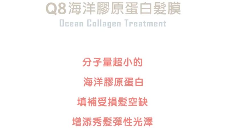 Buy Q8 Nutri Shine Ocean Collagen Hair Mask 500ml | eRomman