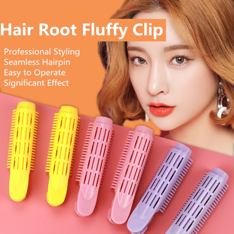 Buy Volumizing Hair Root Clips Natural Fluffy Curler Rollers | eRomman