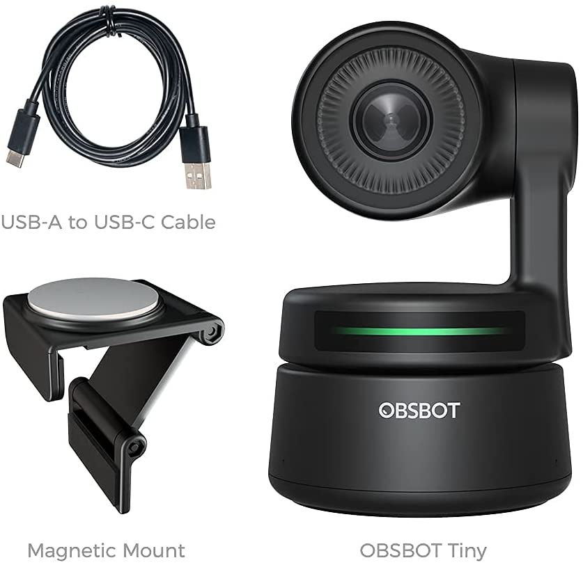 Electronics :: OBSBOT Tiny4K | AI-Powered PTZ 4K Webcam | Auto Framing ...