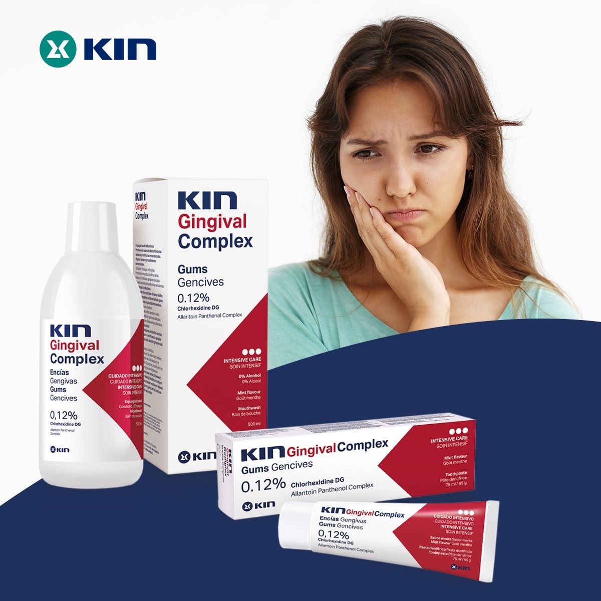 Buy Goodmedickl Kin Gingival Complex Toothpaste 95g (0.12% ...