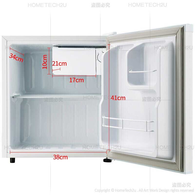 Buy Hometech2u Isonic Single Door Small Refrigerator 50L- Hotel Mini ...