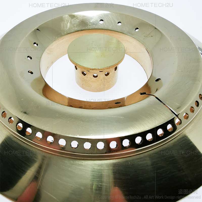 تسوق Hometech2u Pensonic Glass Hob Stove Burner Head Cap Ring For PGH ...
