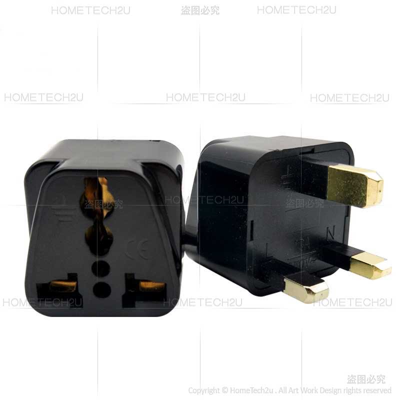 Buy Hometech2u Narken Universal Full Copper 3 pin Adaptor Travel Plug ...