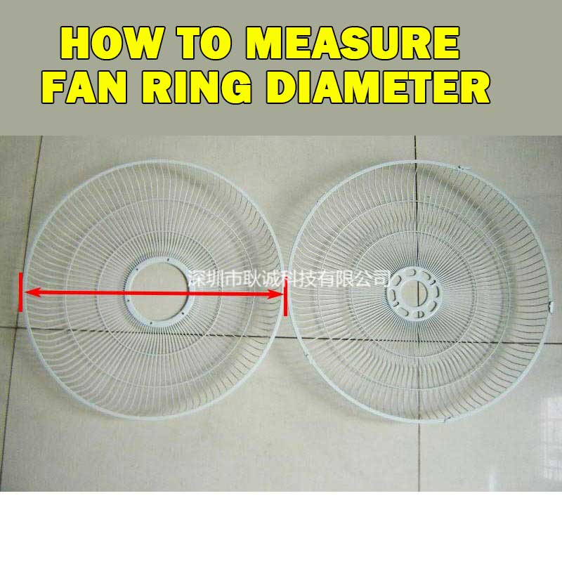 Buy Universal Fan Guard Ring 12" 16" Round Circle Fan Cover Ring Spare ...