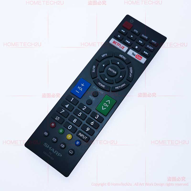 Buy Hometech2u SHARP LCD/LED/SMART TV ORIGINAL REMOTE CONTROL (GB234WJSA) GB275WJSA GB254WJSA ...