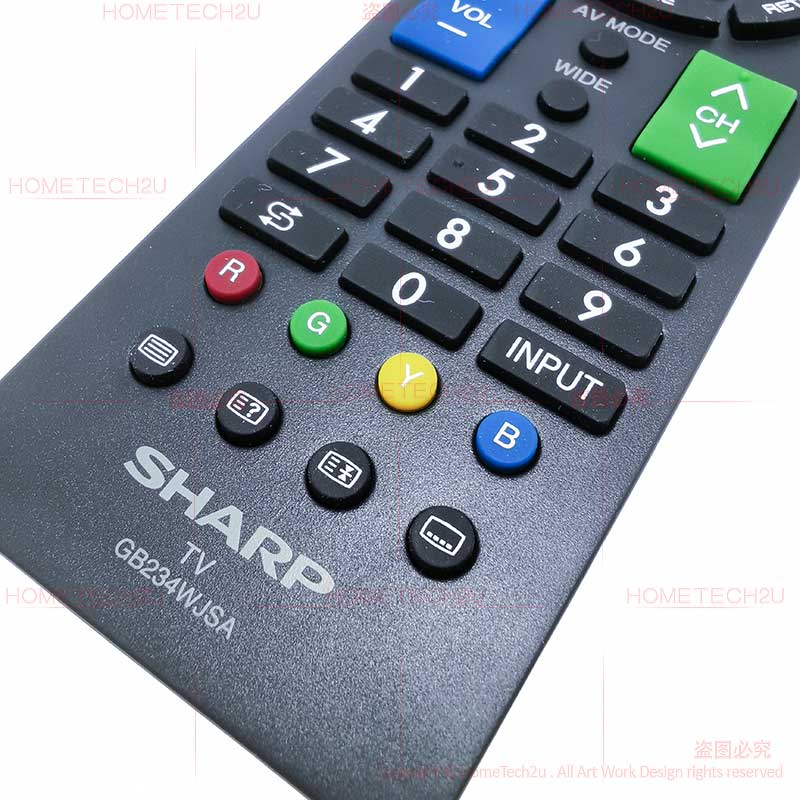Buy Hometech2u SHARP LCD/LED/SMART TV ORIGINAL REMOTE CONTROL ...