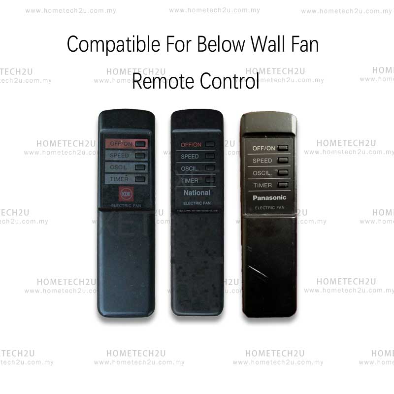 Buy Panasonic Wall Fan with Remote Control Replacement | eRomman