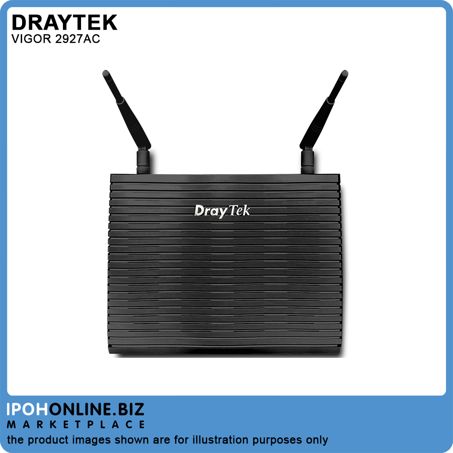 Buy Ipohonline DrayTek Vigor 2927ac Dual WAN Load Balancing Gigabit ...