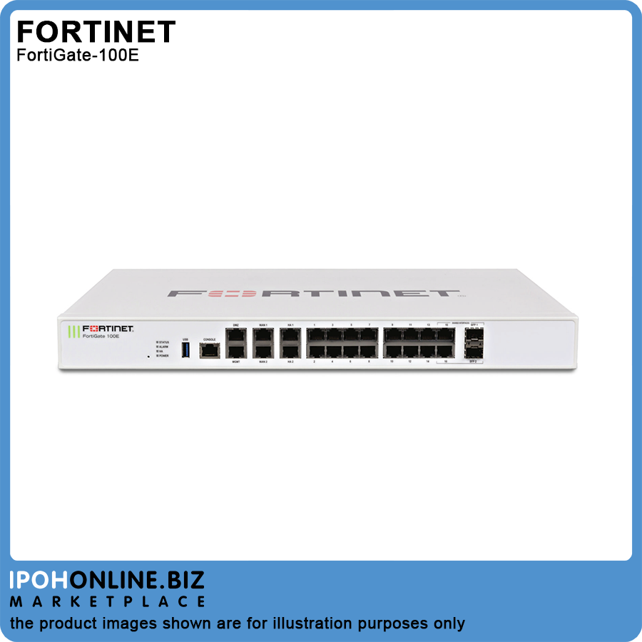 Buy Ipohonline Fortinet FortiGate-100E / FG-100E Next Generation ...