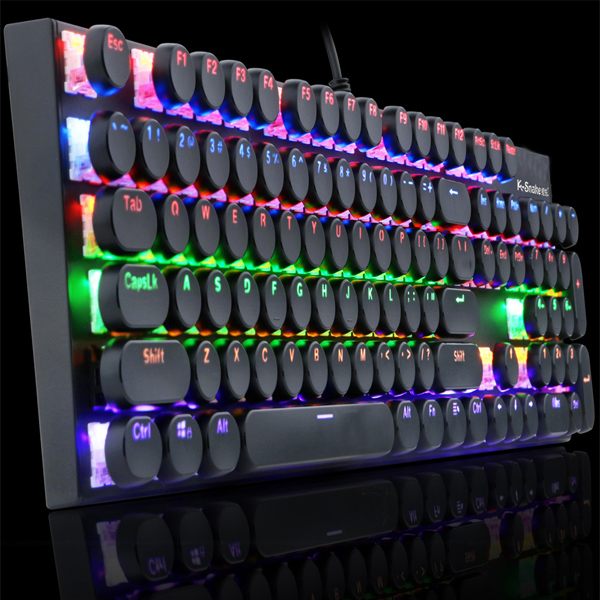 Buy Ipohonline K-SNAKE G100 Punk RGB Mechanical Gaming Keyboard - Black ...