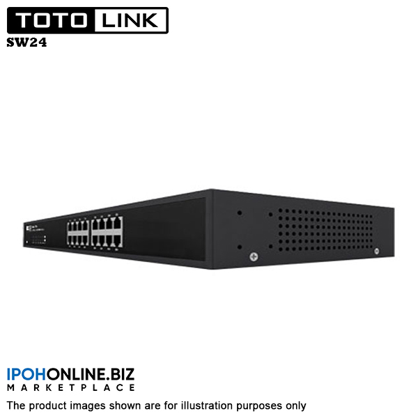 Buy Ipohonline TOTOLINK SW24 24 Port 10/100Mbps Unmanaged Network ...