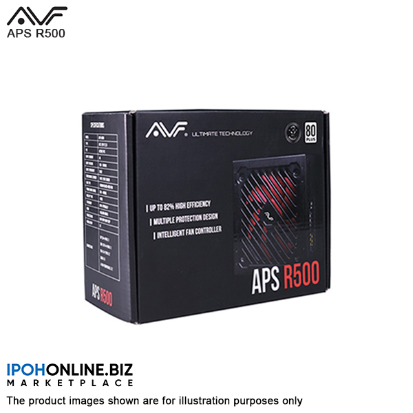 Buy AVF APS R500 AC/100-240V ATX Power Supply 80Plus | eRomman