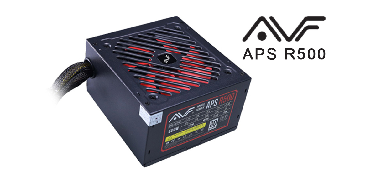 Buy AVF APS R500 AC/100-240V ATX Power Supply 80Plus | eRomman
