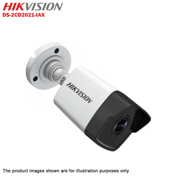 Buy Ipohonline HIKVISION DS-2CD2021-IAX 2MP IP67 12V PoE IR Fixed Bullet Network IP Camera ...