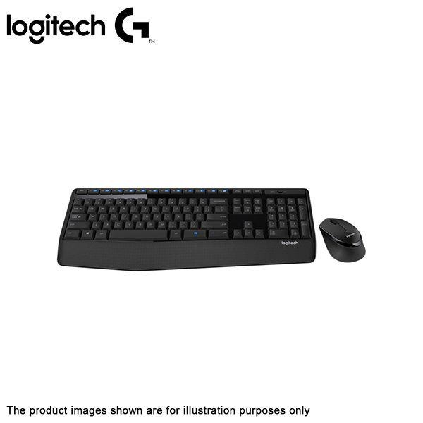 Buy Ipohonline Logitech MK345 Wireless Combo Keyboard and Mouse (Black ...