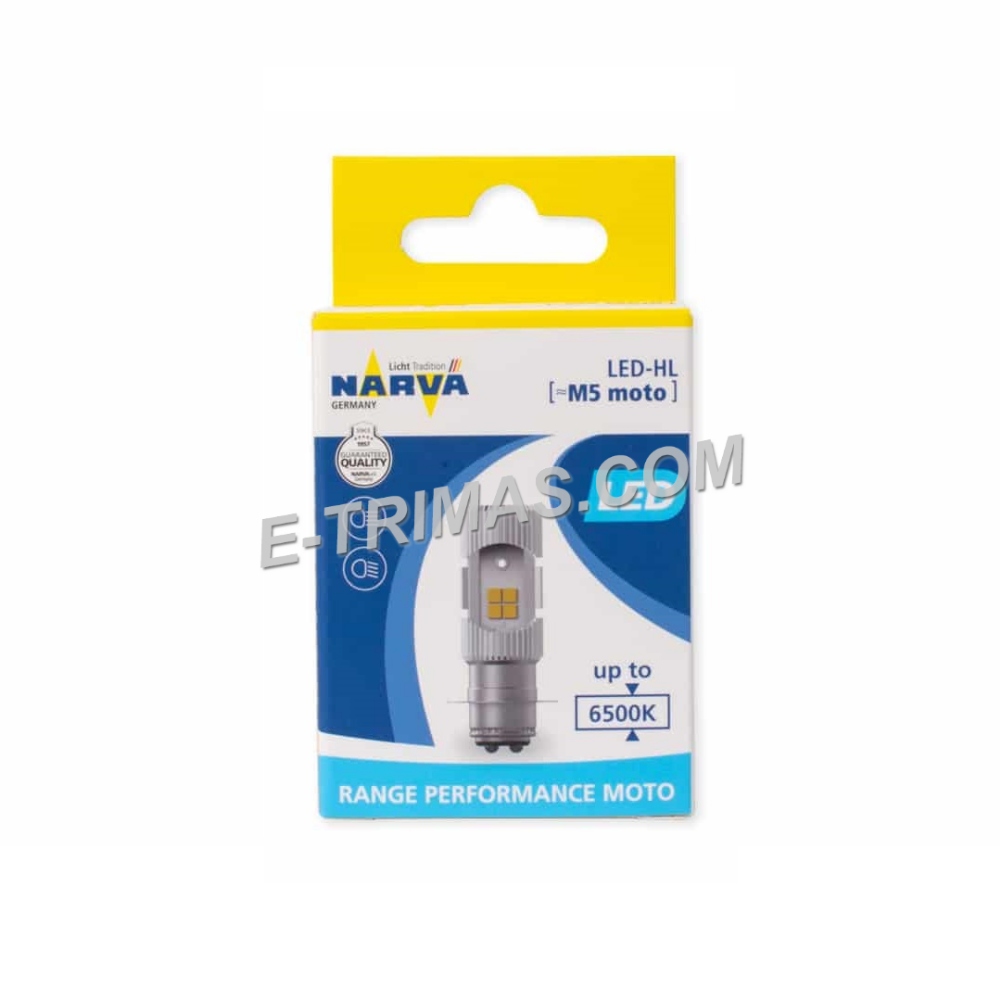 Buy E-trimas Original Narva Mentol Depan M5 HS1 Motor Headlight LED ...