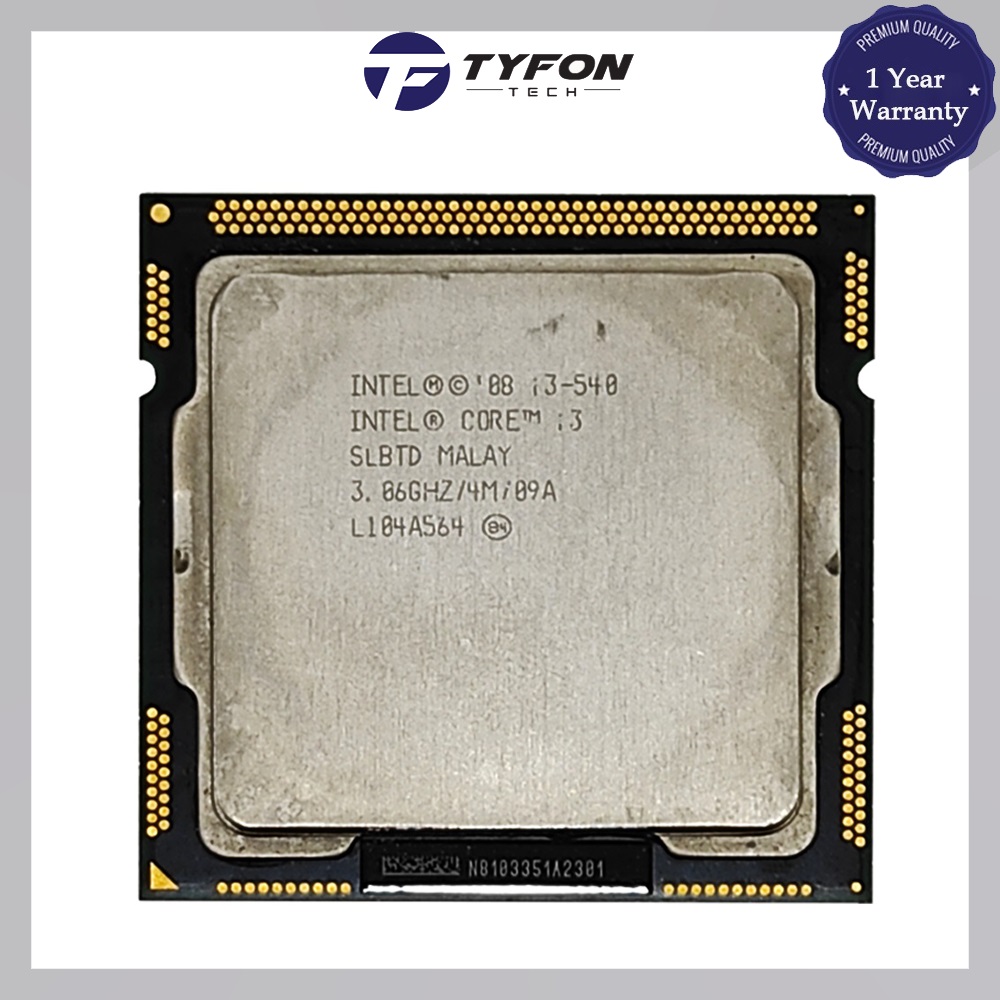 Buy Tyfontech Intel Core i3-540 Desktop Processor (4M Cache, up to 3.06 ...