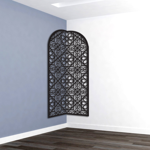 تسوق Myehomedecor 3D Islamic Pattern Cut Out Wall Art Kubah Mihrab ...