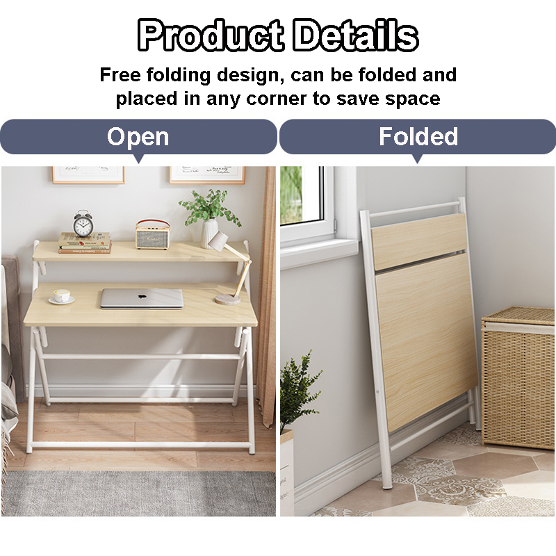 Buy GTE Foldable Writing Computer Student Table Simple | eRomman