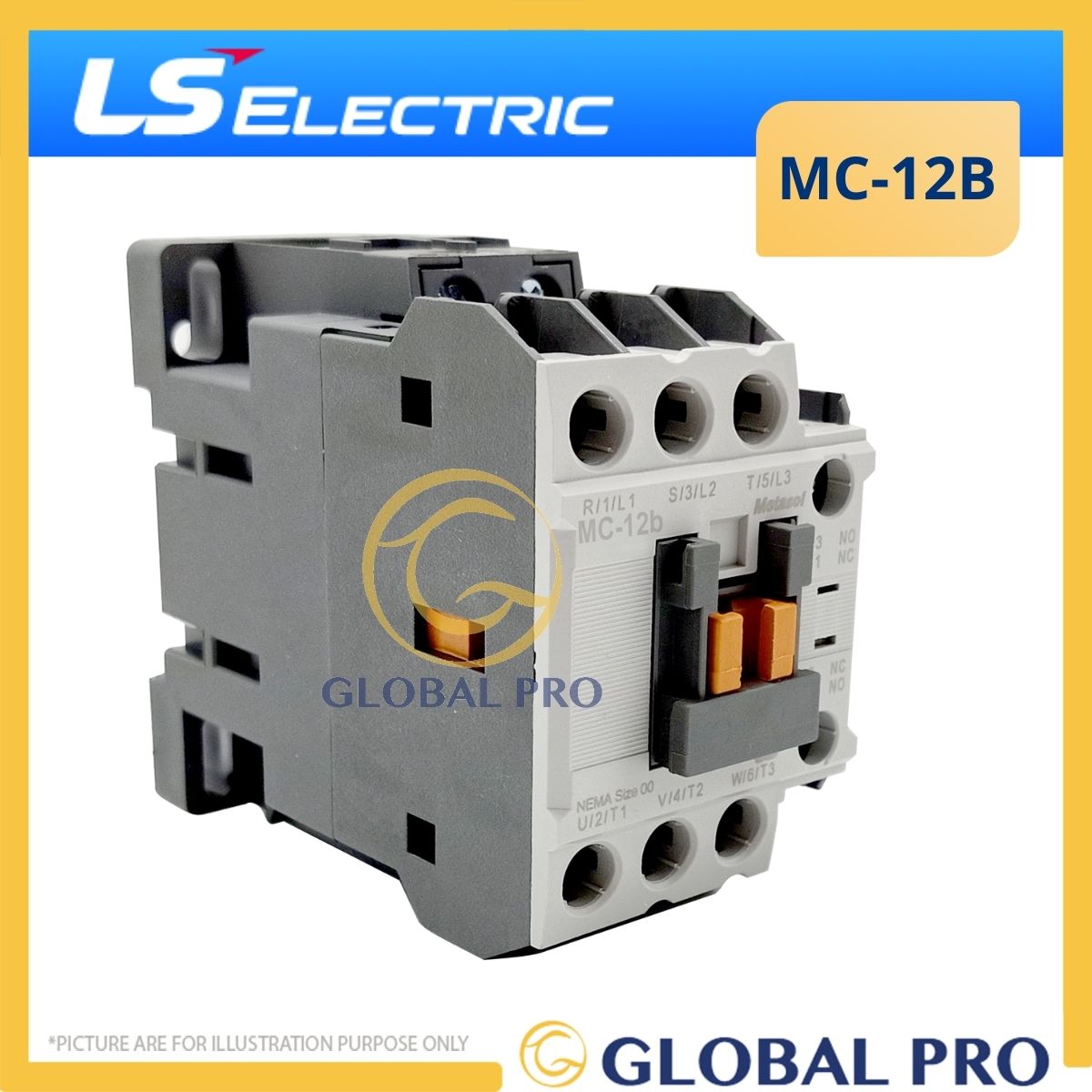 Buy Globalproofficial LS ELECTRIC Metasol Magnetic Contactor AC110V / AC240V / AC415V MC-9b MC ...