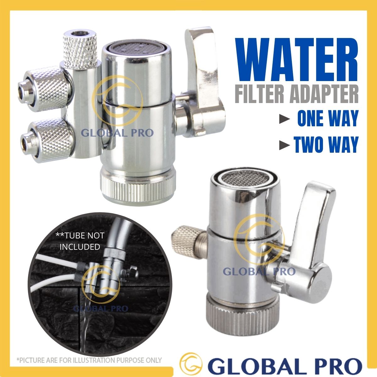 Buy Globalproofficial Water Purifier Adapter Switching Valve Faucet ...
