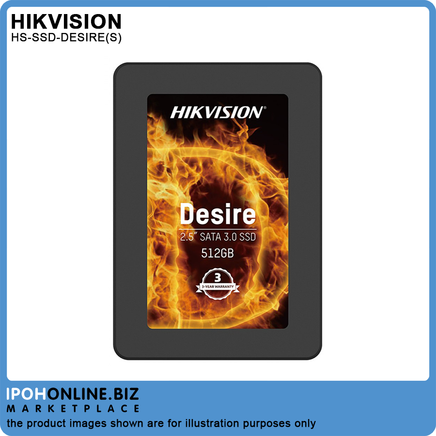 Buy Ipohonline Hikvision Desire 512GB 2.5" Inch 560MB/s Read Speed SATA ...